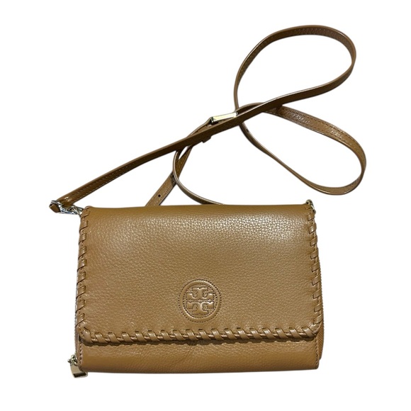 Tory Burch | Bags | Tory Burch Brown Leather Crossbody Bag | Poshmark